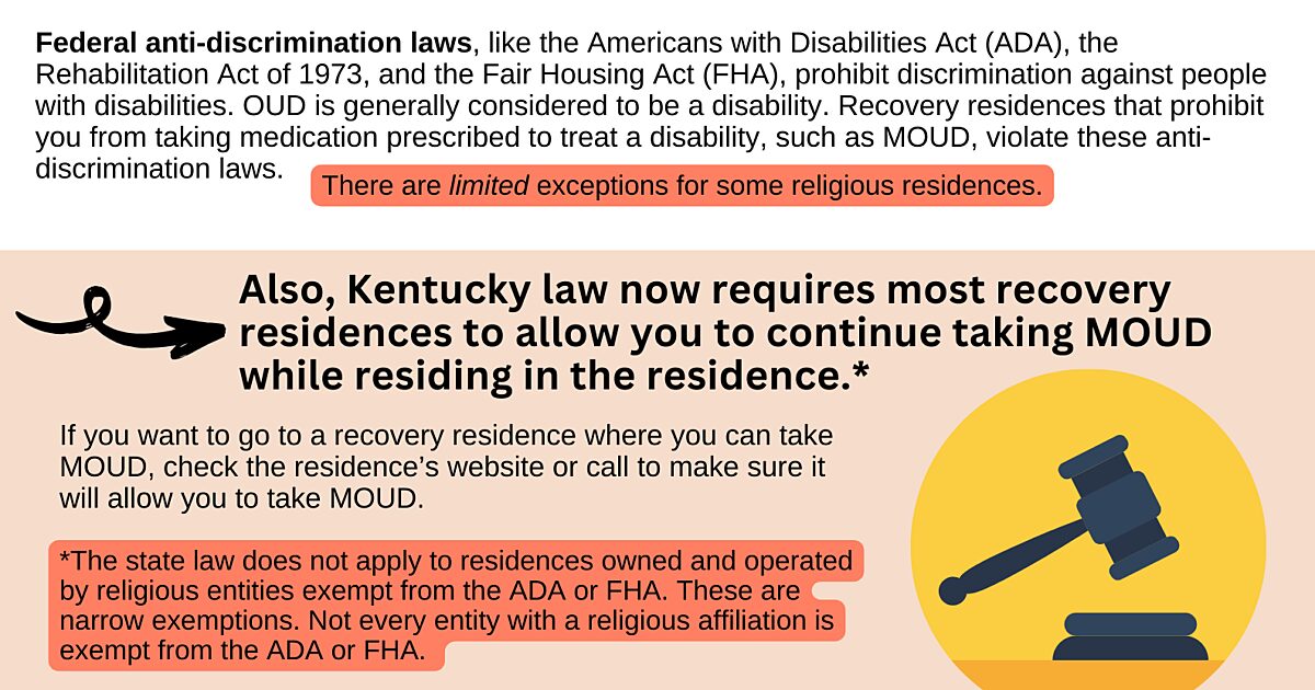 Legal Action Center | Kentucky Recovery Residences and Your Right to…